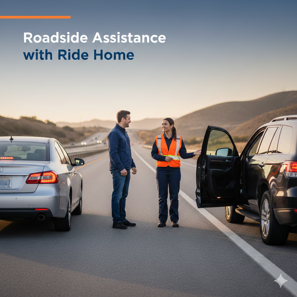 Roadside Assistance With Ride Home: A Complete Guide